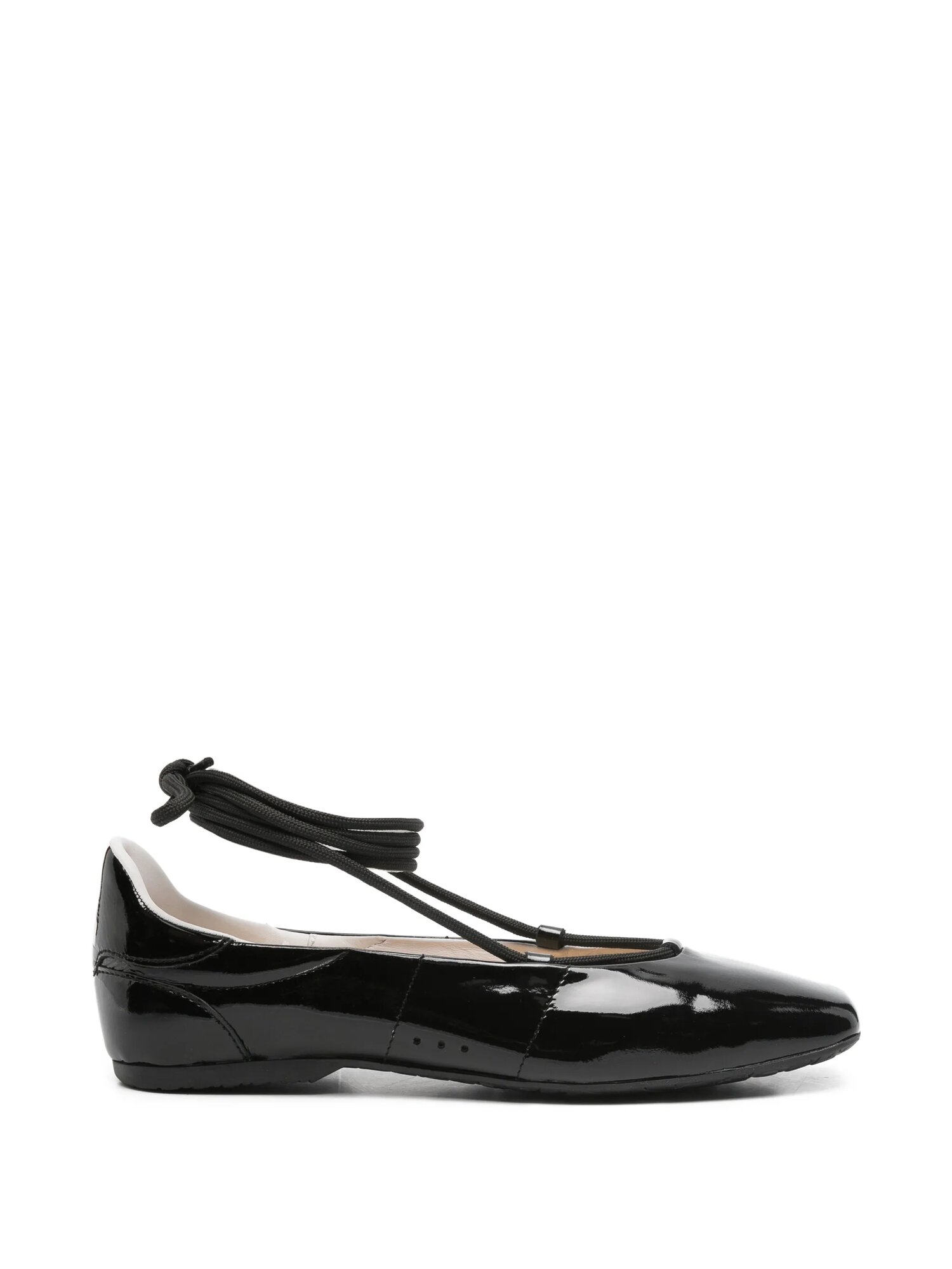 Балетки Ankle-tie ballet flats
