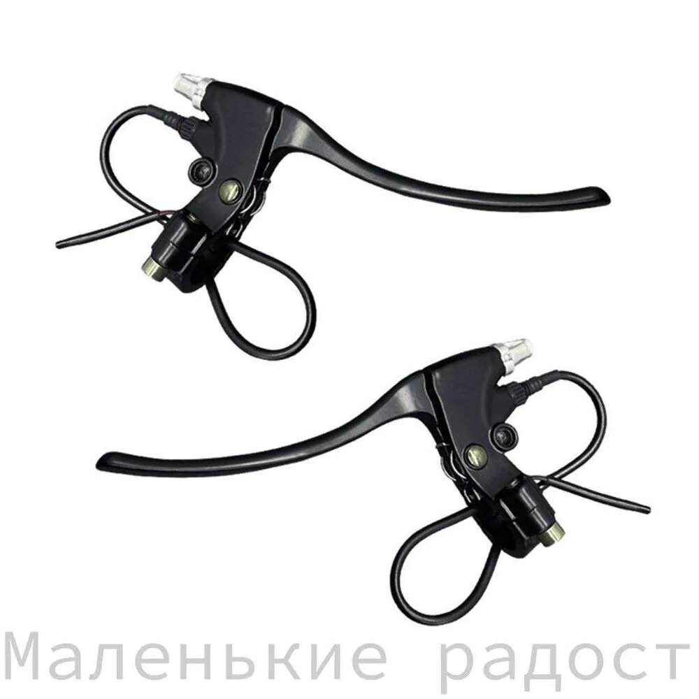 Ручки тормоза для электровелосипеда - черные