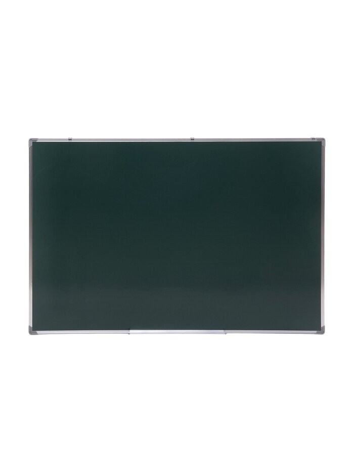 Доска магнитно-маркерная Calligrata, 100×150 см, зеленая, с полочкой, в алюминевой рамке