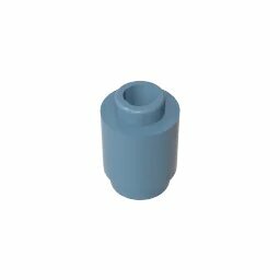 Блок gobricks 1x1 Синий Sand Blue(054)