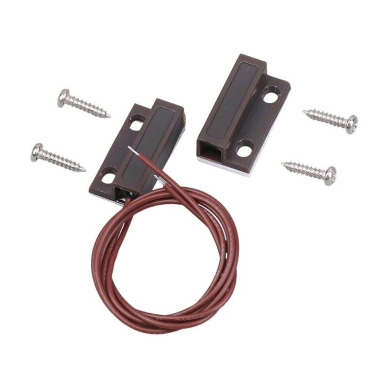 (1 комплект) Магнитный датчик открытия двери/окна MC 38A - нормально разомкнутый