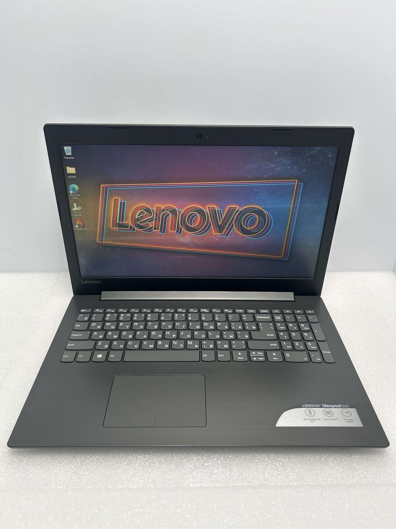 Ноутбук Lenovo IdeaPad 320-15AST 15.6"/AMD A4 9125/RAM 8GB/HDD 1TB/AMD Radeon 530/1366x768 TFT/Windows 11/Подсветка кл-ры: нет/Цвет: Серый. Состояние: B1