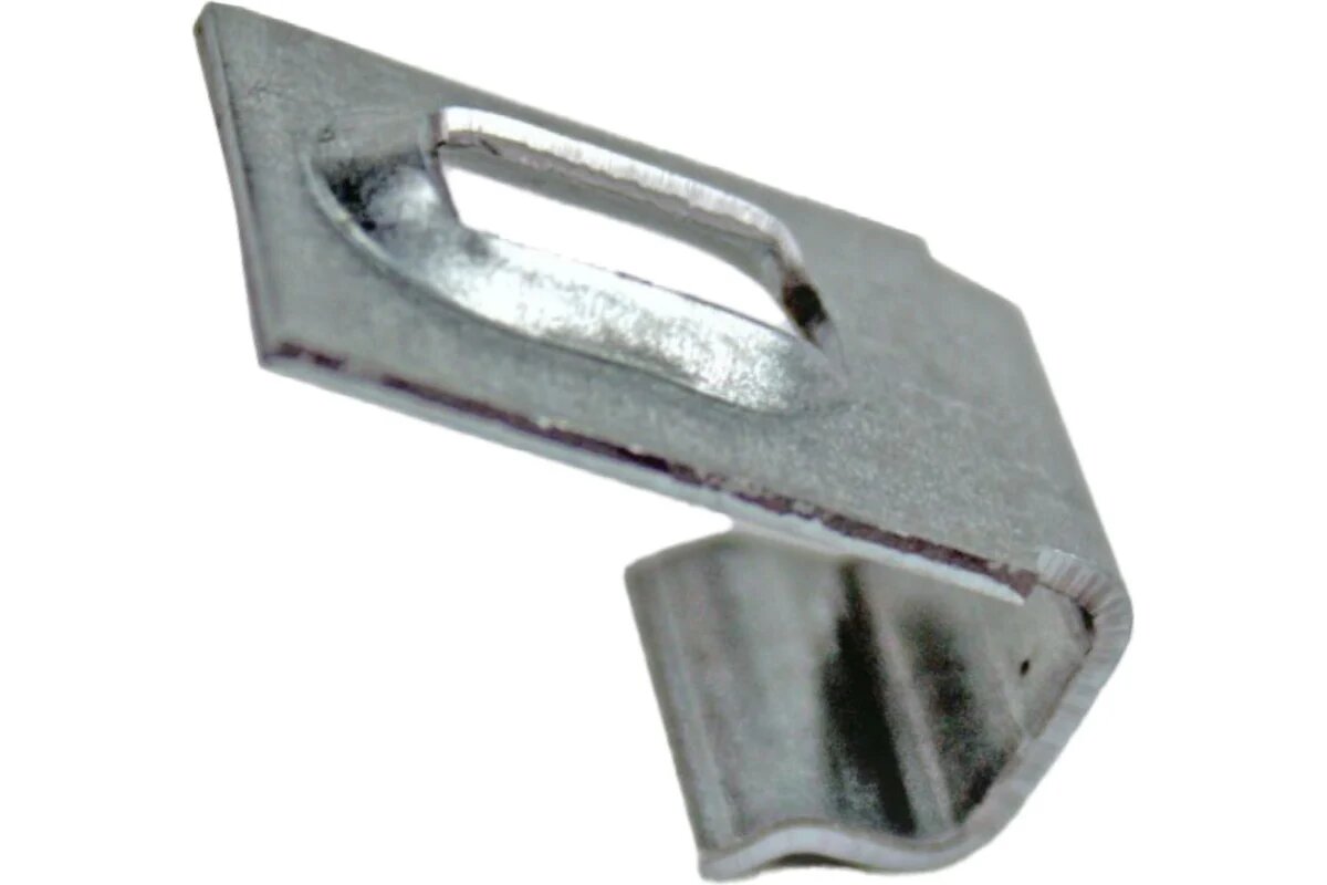 Клипса для ДПК Гвозdeck Start №7, цинк, цвет серебро, упаковка 10 шт, длина 100 мм, крепление доски с высотой полки 6‑8 мм