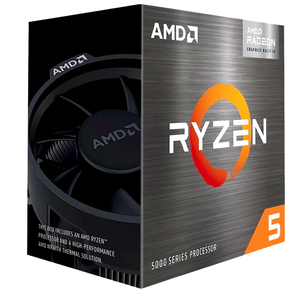 Центральный Процессор AMD RYZEN 5 5600GT BOX (Cezanne, 7nm, C6/T12, Base 3,60GHz, Turbo 4,60GHz, Vega 7, L3 16Mb, TDP 65W, SAM4)