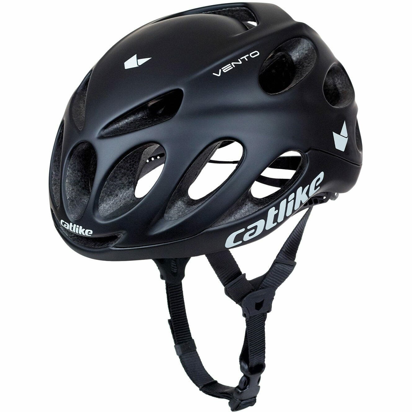 DECATHLON шлем защитный BUGLO VENTO, черный, размер M/56 см