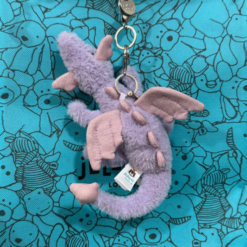 Кукла летающего дракона Jellycat Sky, плюшевая игрушка, милая кукла разных цветов и размеров15 cm