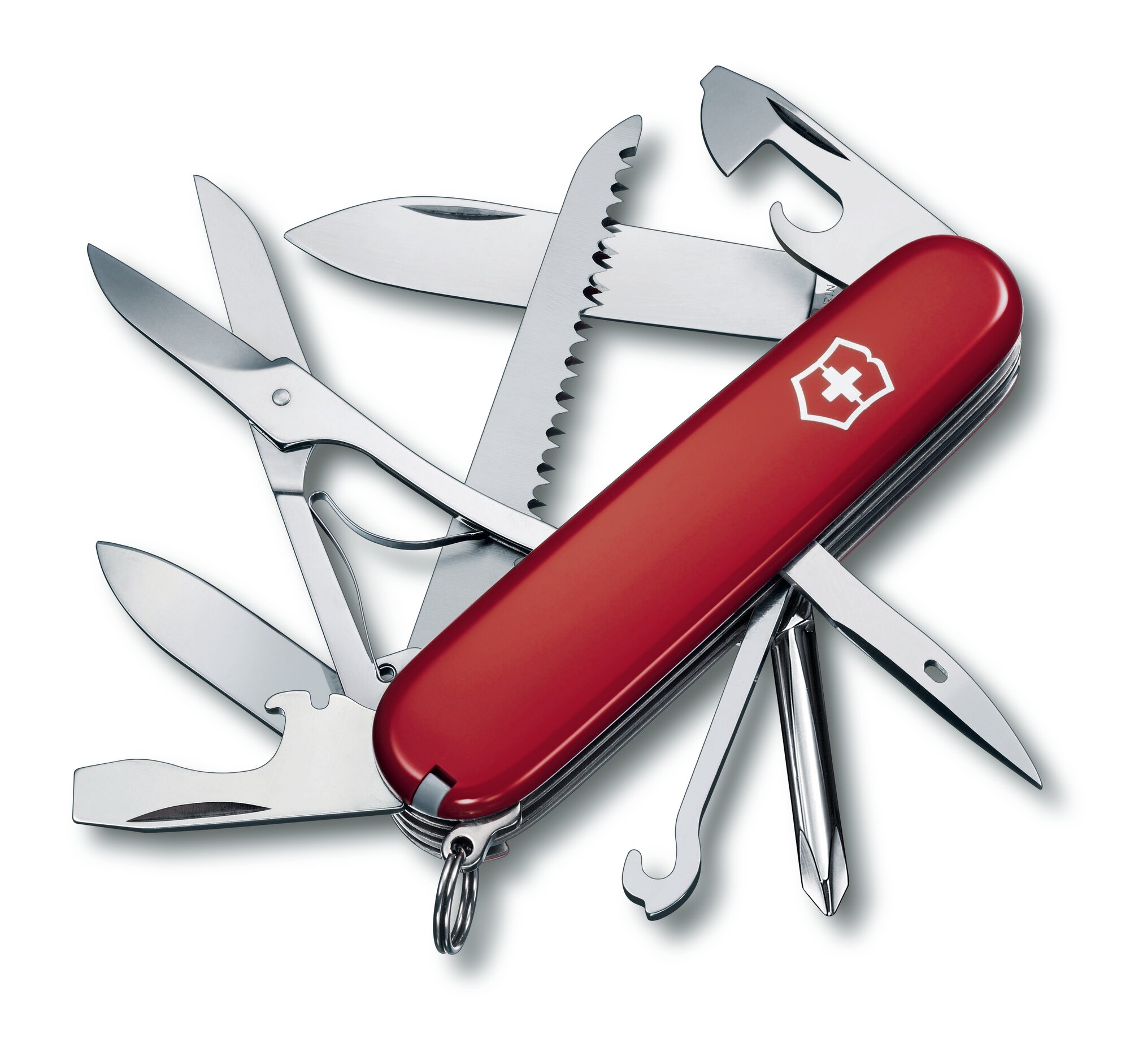 Нож перочинный VICTORINOX Fieldmaster, 91 мм, 15 функций, красный 1.4713