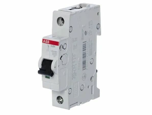 Автоматический выключатель 1п. 2А тип C 6кА S201 ABB 2CDS251001R0024