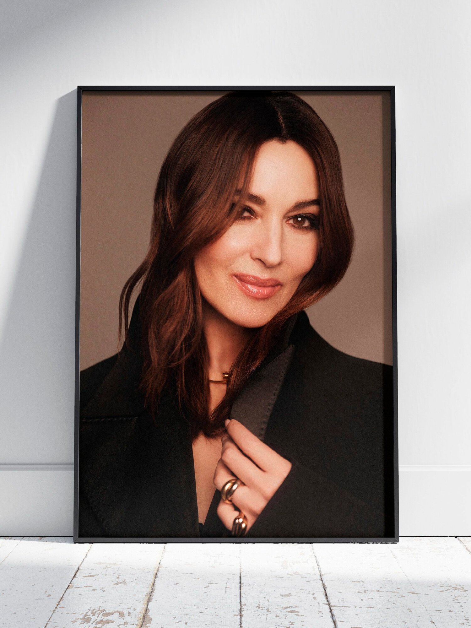 Плакат на стену для интерьера Моника Беллуччи (Monica Bellucci 3) - Постер по актеру фильма, кино, сериала формата A4 (21x30 см)