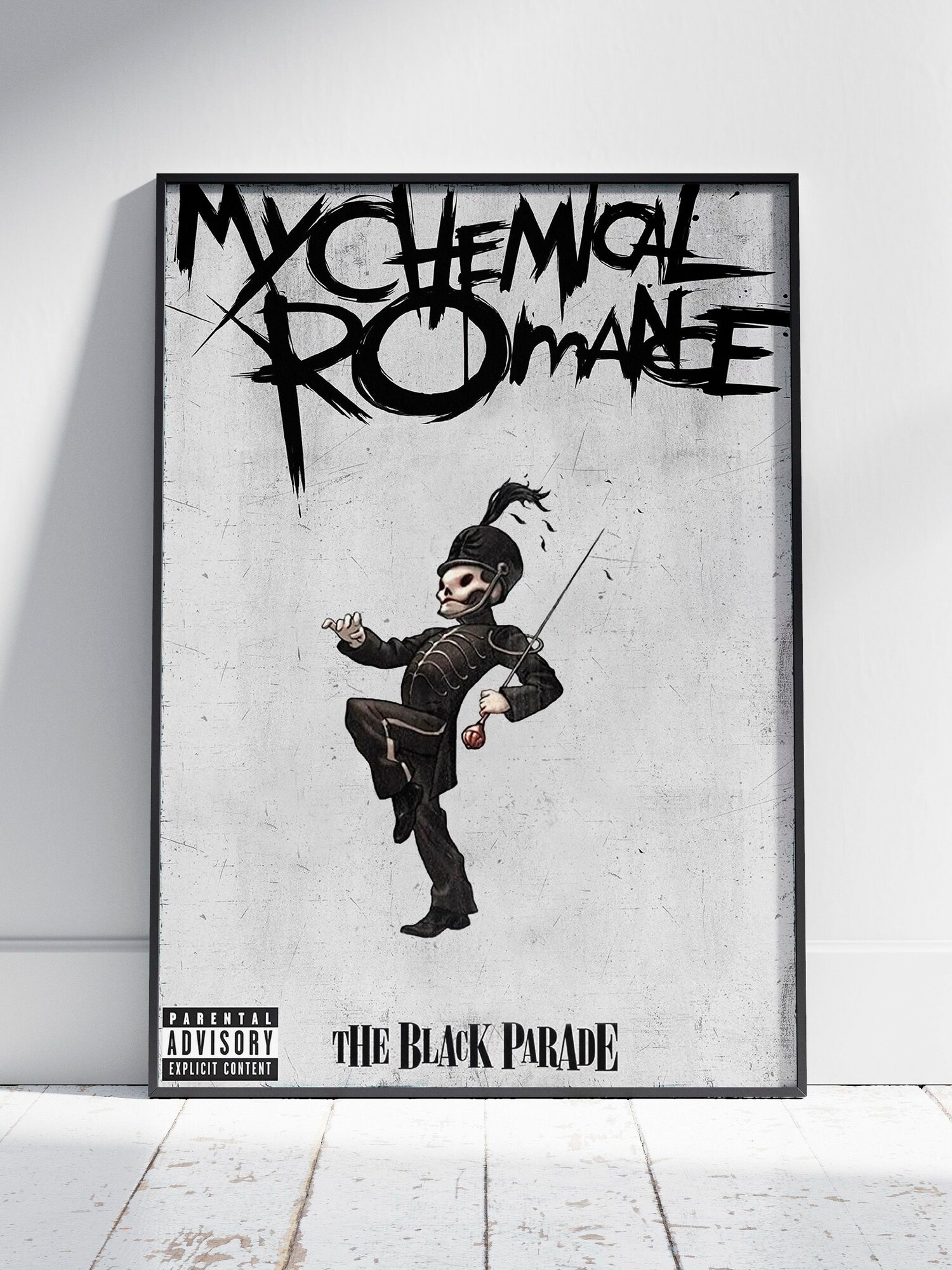 Плакат на стену для интерьера Май Кемикал Романc - My Chemical Romance (MCR 1) - Постер по музыке и артисту формата A4 (21x30 см)