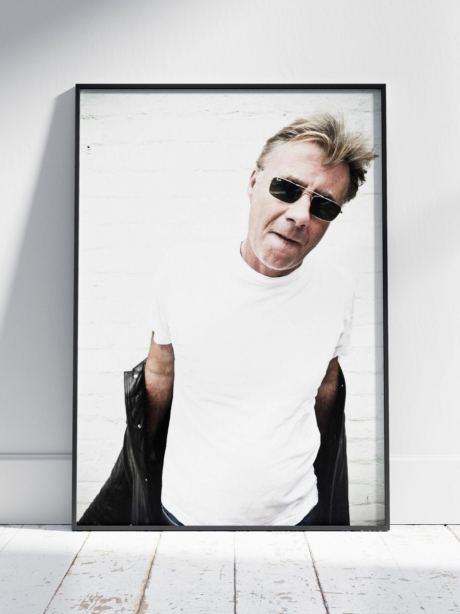 Плакат на стену для интерьера Секс Пистолс (Глен Матлок - Glen Matlock 1) - Постер по музыке и артисту формата A4 (21x30 см)