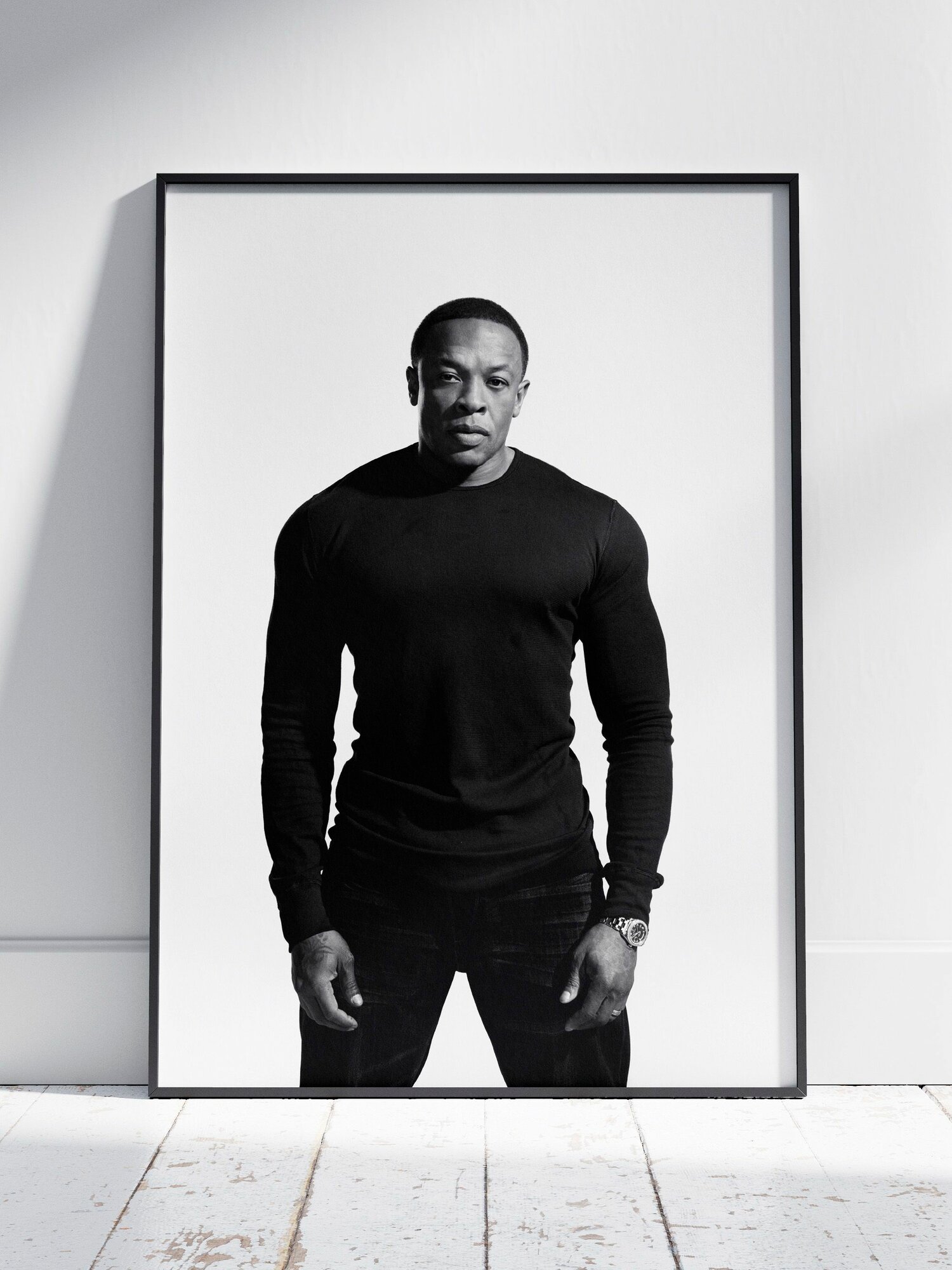 Плакат на стену для интерьера Доктор Дре (Dr Dre 10) - Постер по музыке и артисту формата A4 (21x30 см)