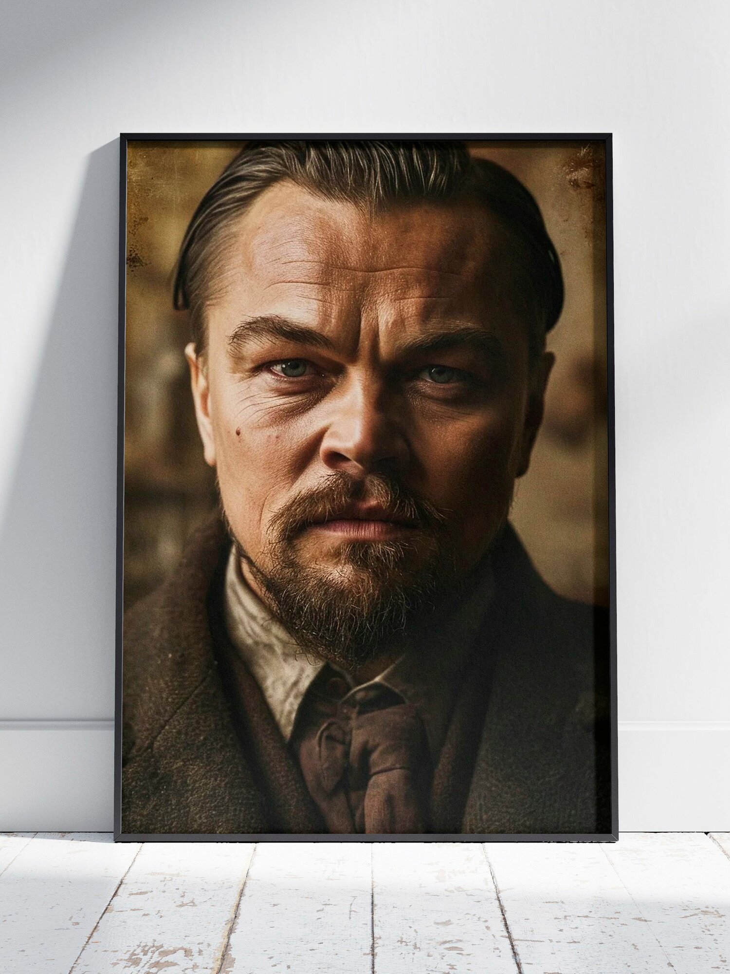 Плакат на стену для интерьера Леонардо Ди Каприо (Leonardo DiCaprio 31) - Постер по актеру фильма, кино, сериала формата A4 (21x30 см)