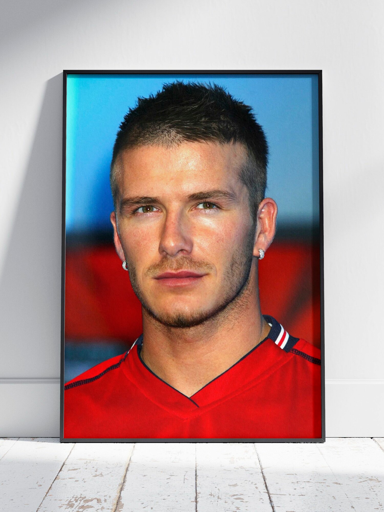 Плакат на стену для интерьера Дэвид Бекхэм (David Beckham 15) - Постер по актеру фильма, кино, сериала формата A4 (21x30 см)