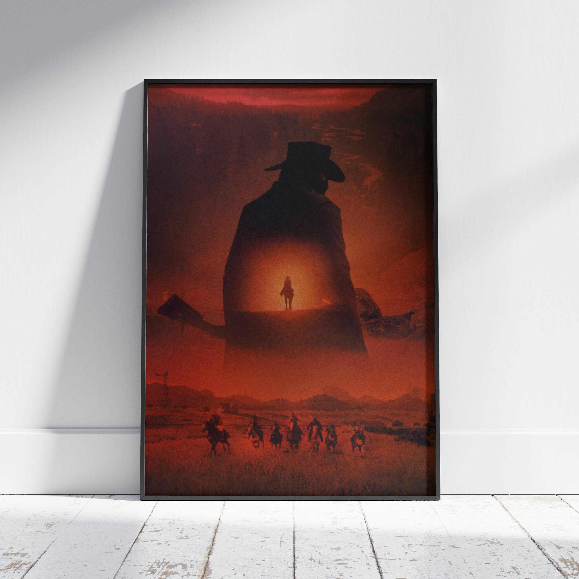 Плакат на стену для интерьера Red Dead Redemption 2 (Артур Морган 8) - Постер по игре формата А3 (30x42 см)