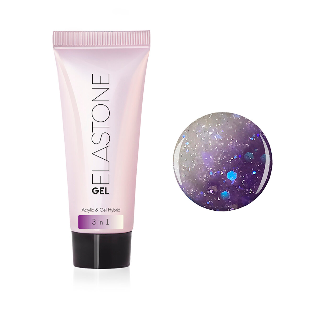 RuNail, Elastone Gel 3 в 1 №7046, 18 мл