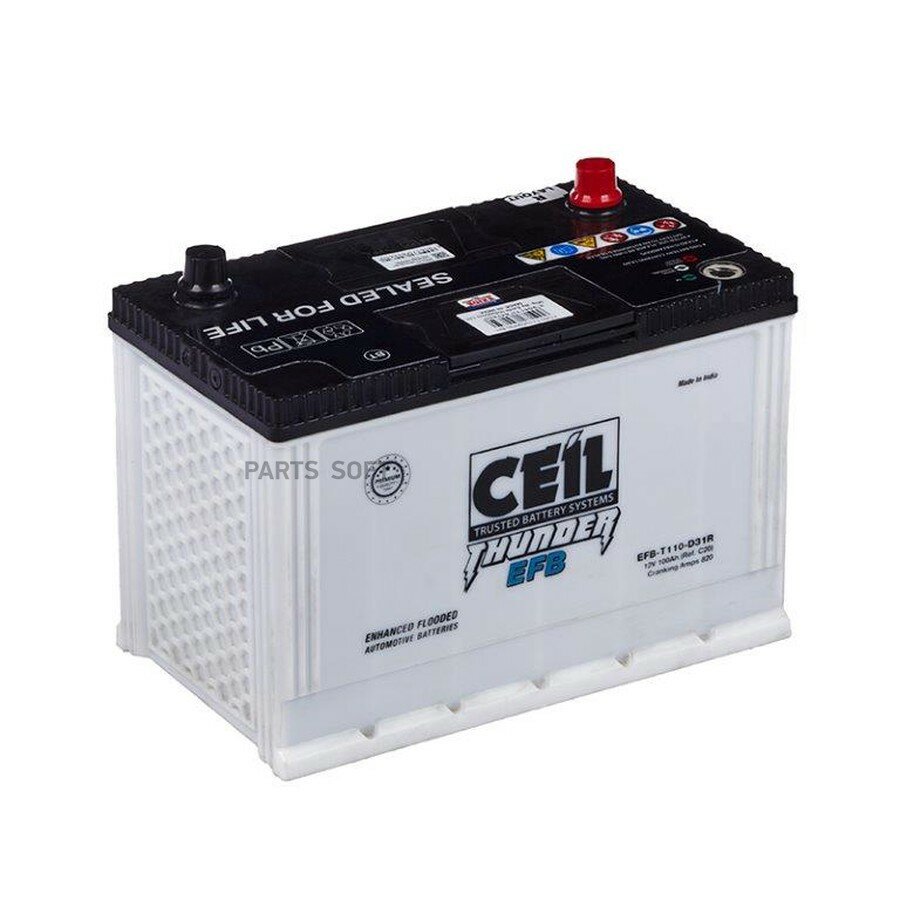 Аккумулятор CEIL JIS EFB-T110-D31R от официального дистрибьютора, CEIL, артикул EFBT110D31R