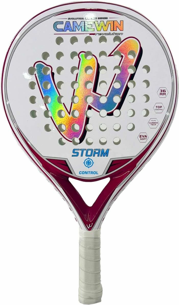 Ракетка для падел тенниса CameWIN 4018W розовая Racket Padel
