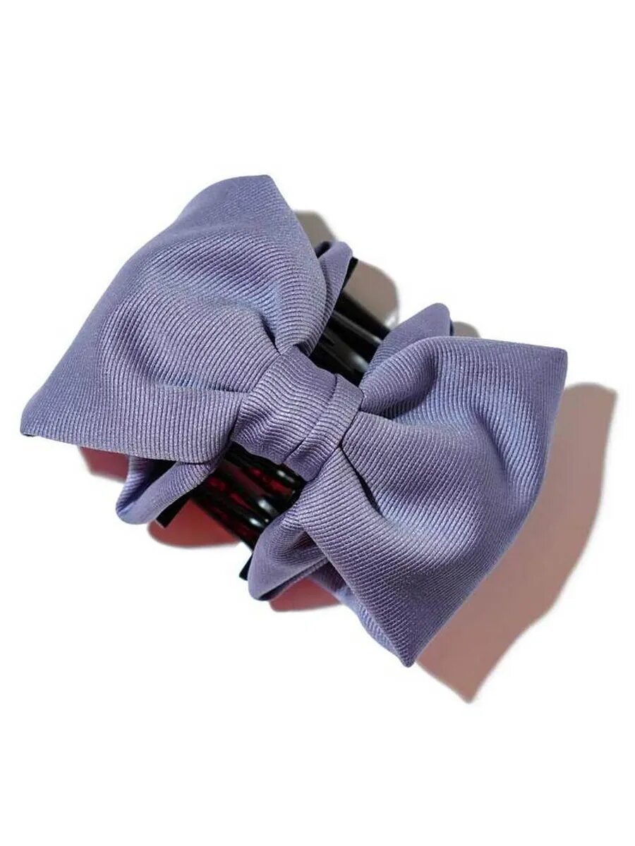 Benten Hair Clip Крабик тканевый (голубой) 1 шт