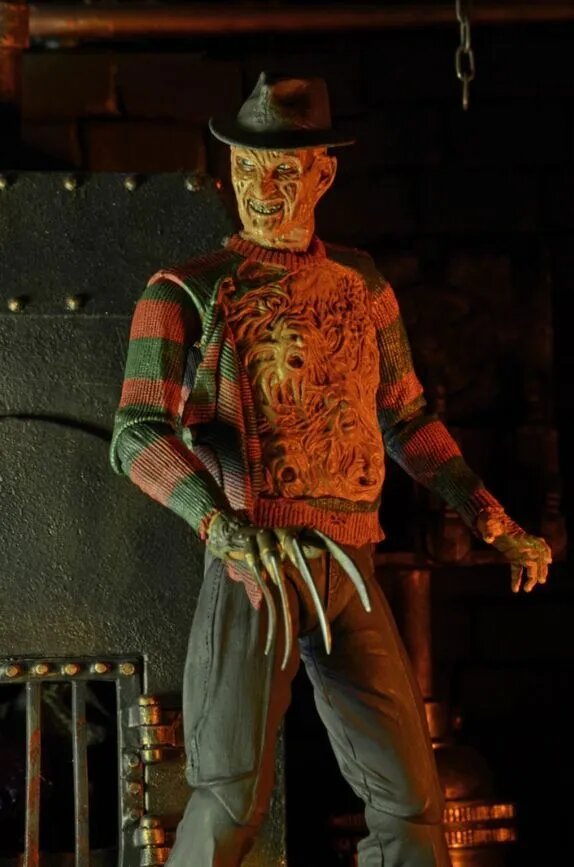 Фигурка Кошмар на улице Вязов Фредди Крюгер Фигурка из ПВХ Freddy Krueger Box Красивый цвет U598 — фото 1