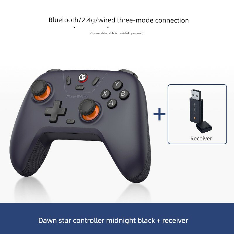GameSir Starlight Беспроводной контроллер с приемником для ПК, Steam, режим Xbox, Bluetooth, Switch и Android, цвет
