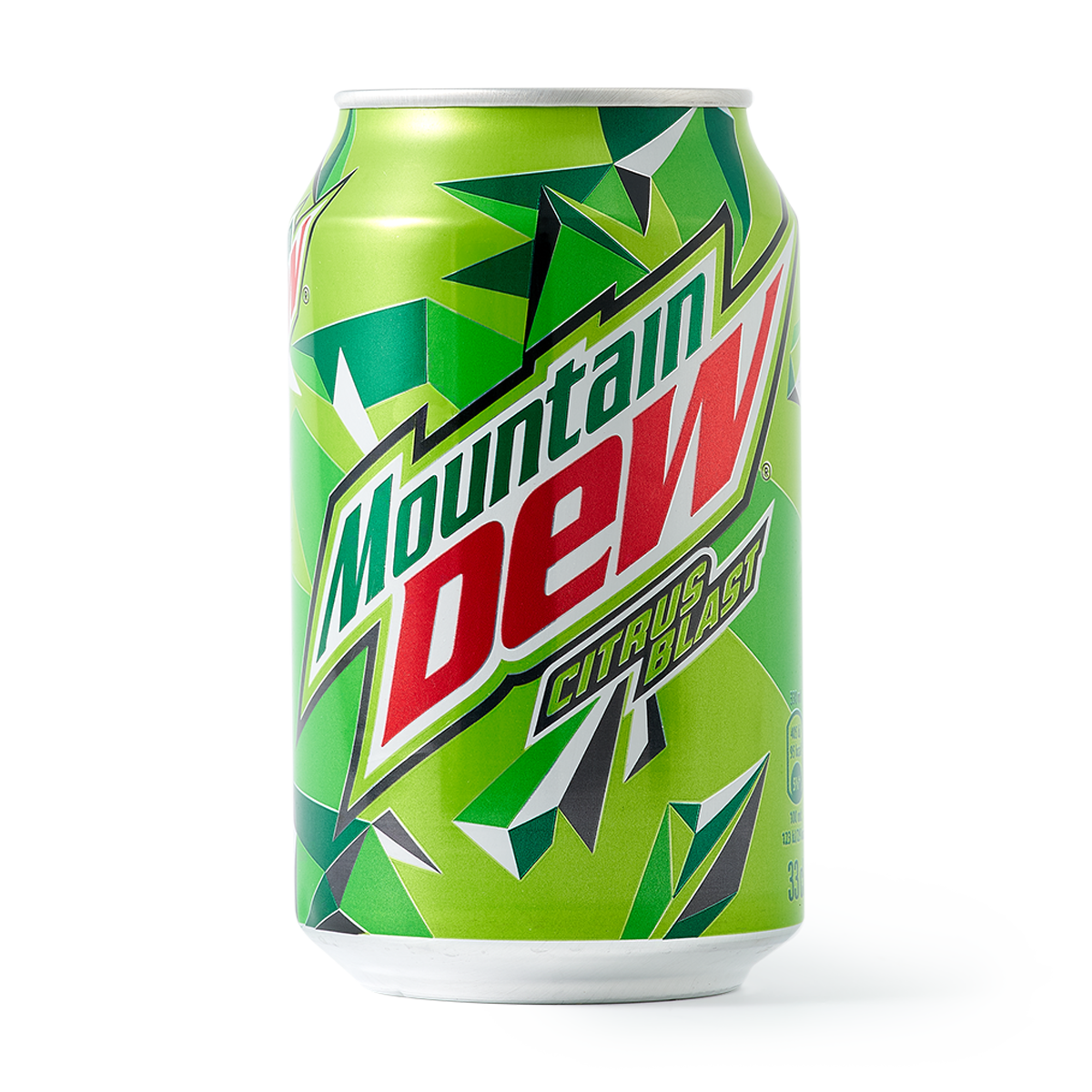 Напиток газированный Mountain Dew, 330 мл, сахар, в металлической упаковке