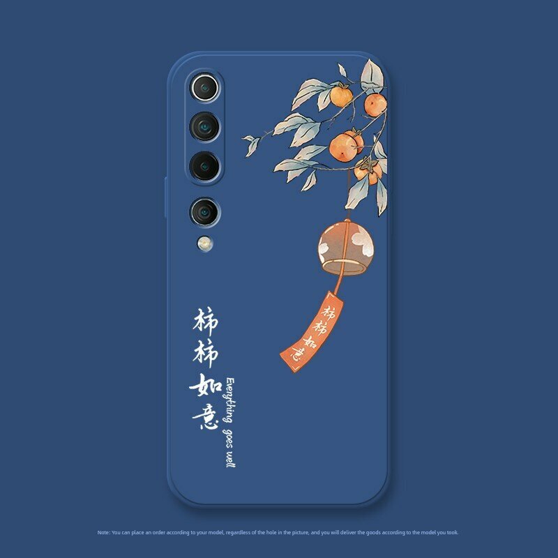 Xiaomi 6X Жидкий силиконовый чехол для телефона с нежно-голубым оттенком - мягкая текстура