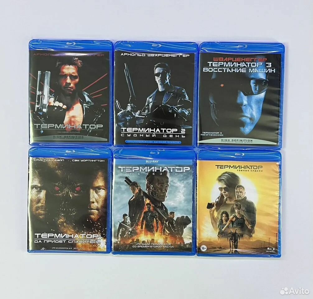 Терминатор. Blu-ray коллекция фильмов