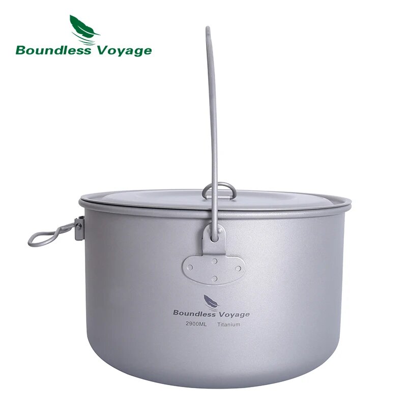 Титановая кастрюля Boundless Voyage 2900ml, Ti2045C