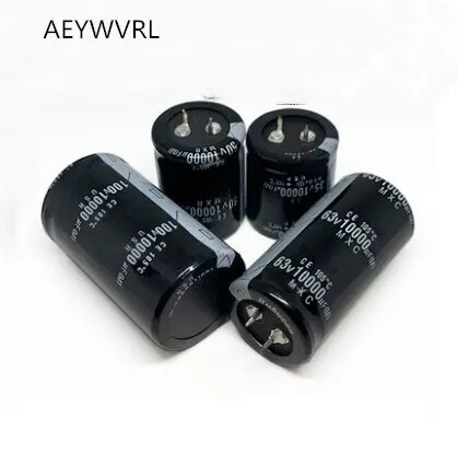 10 электролитических конденсаторов 100V 10000UF 35x50MM