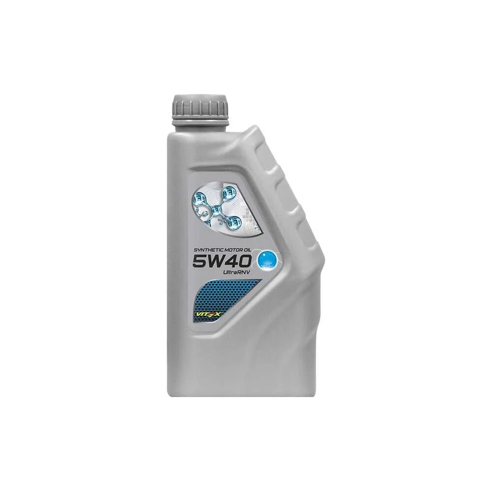 Масло моторное Vitex Ultra RNV, 5W-40, синтетическое, для легковых и грузовых авто, 1л