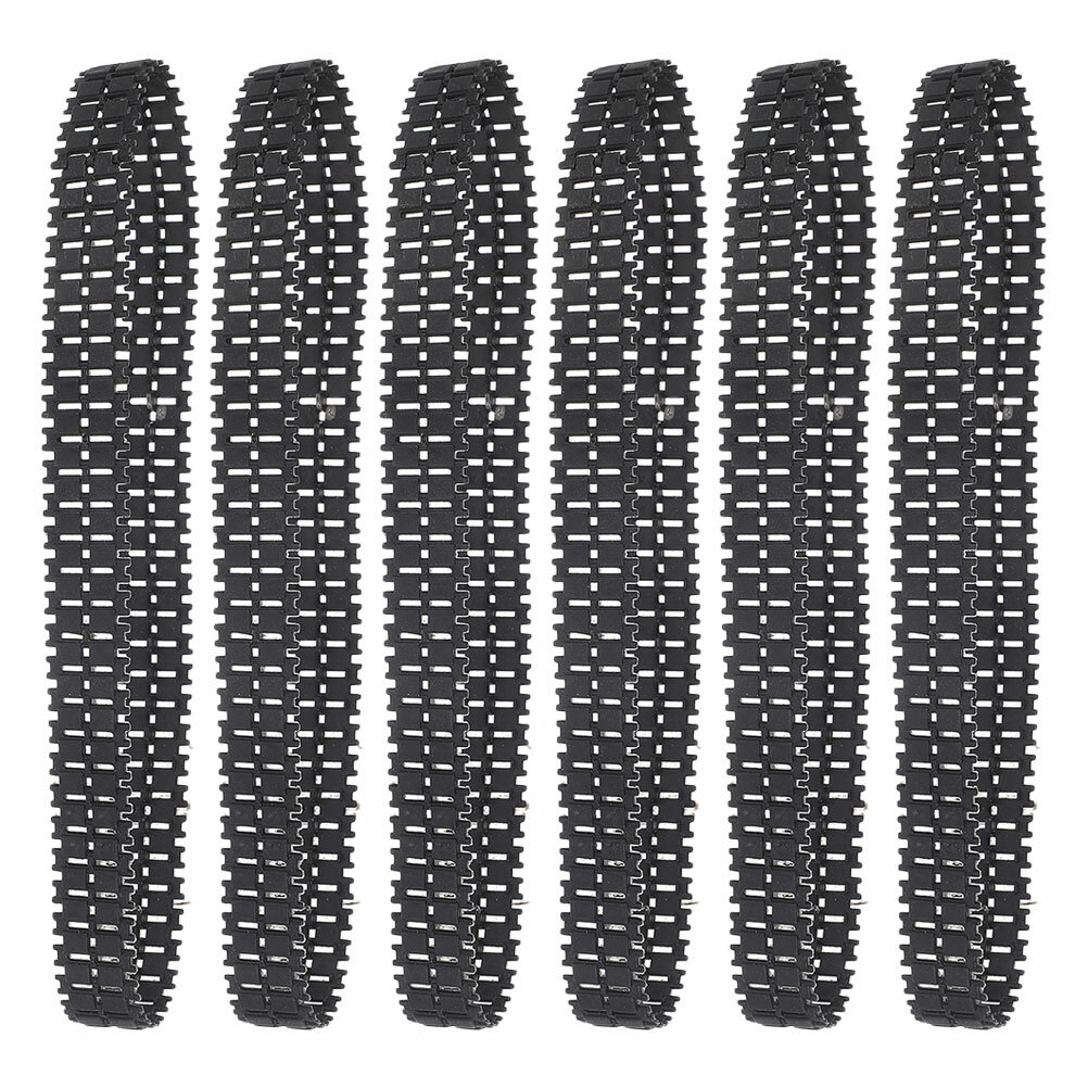 Амортизирующие резиновые гусеницы для радиоуправляемого танка, комплект из 6 шт, для хобби и творчества