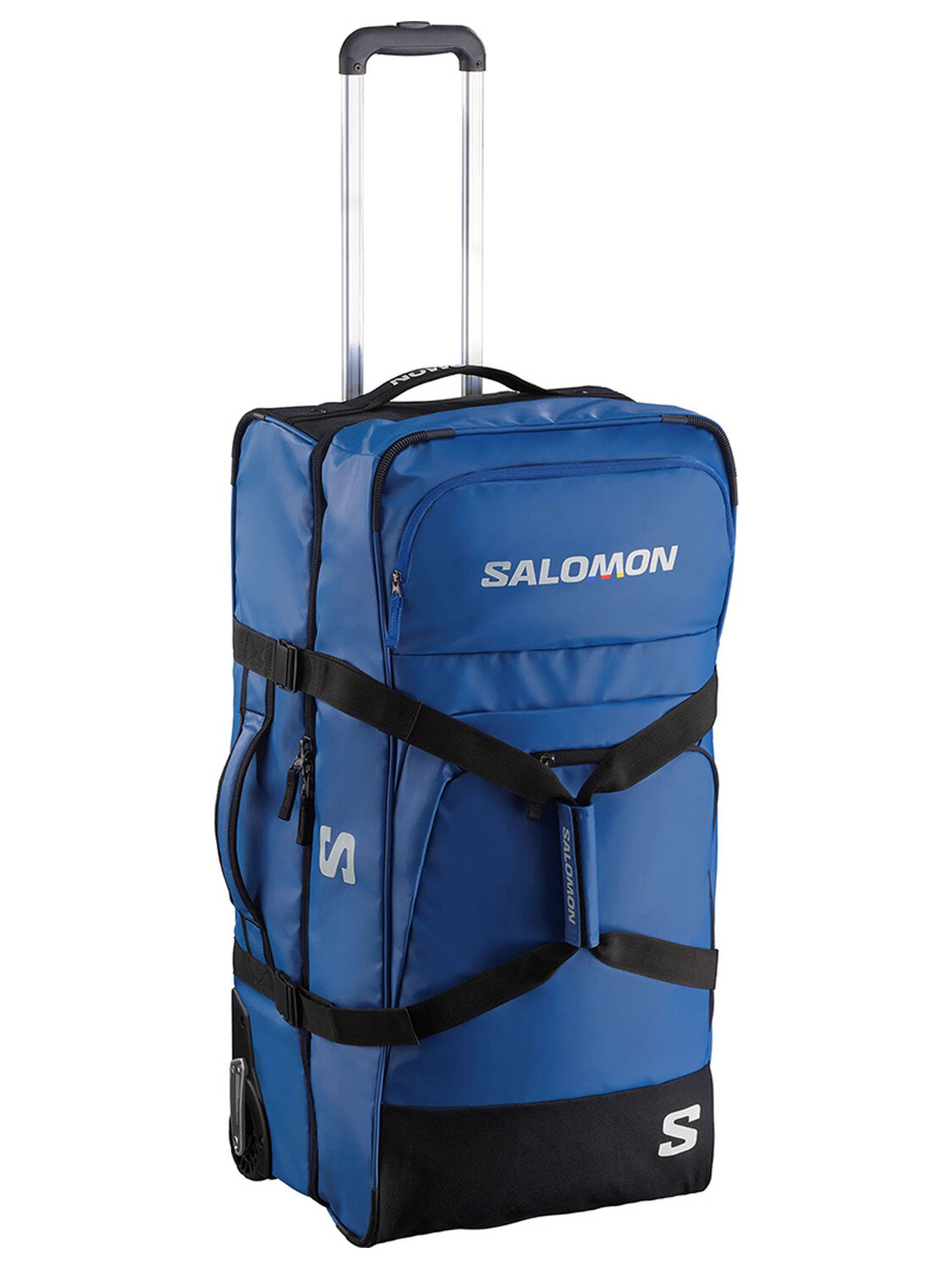 Сумка г/л на колесах Salomon Race Trip Container 100L Race Blue 25/26 синий, для мужчин
