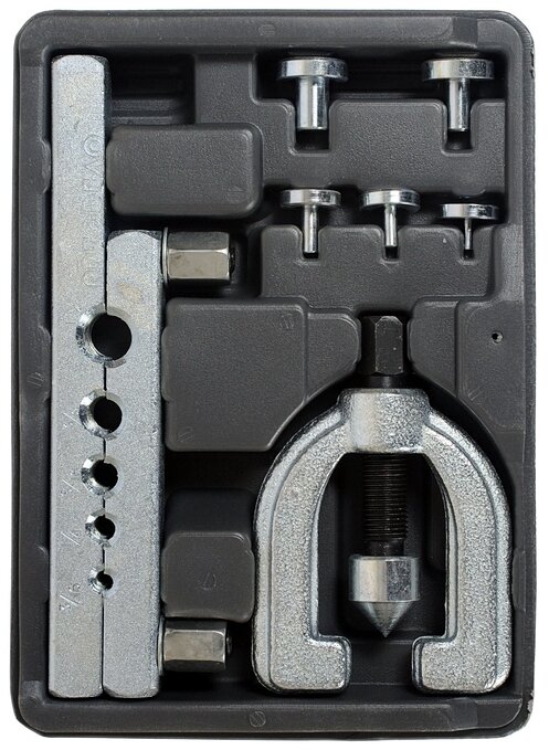 Приспособление для развальцовки трубок 7 предметов 4,8 12,7мм (АвтоДело)