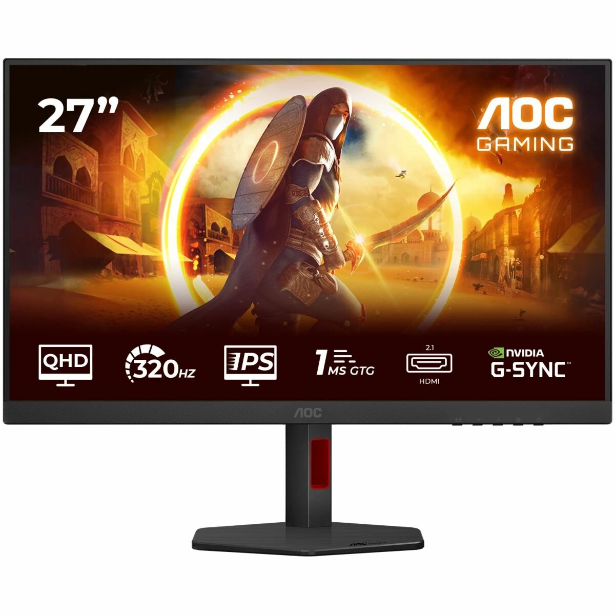 AOC 27 Монитор Q27G4S IPS, 2560x1440, 300 Гц