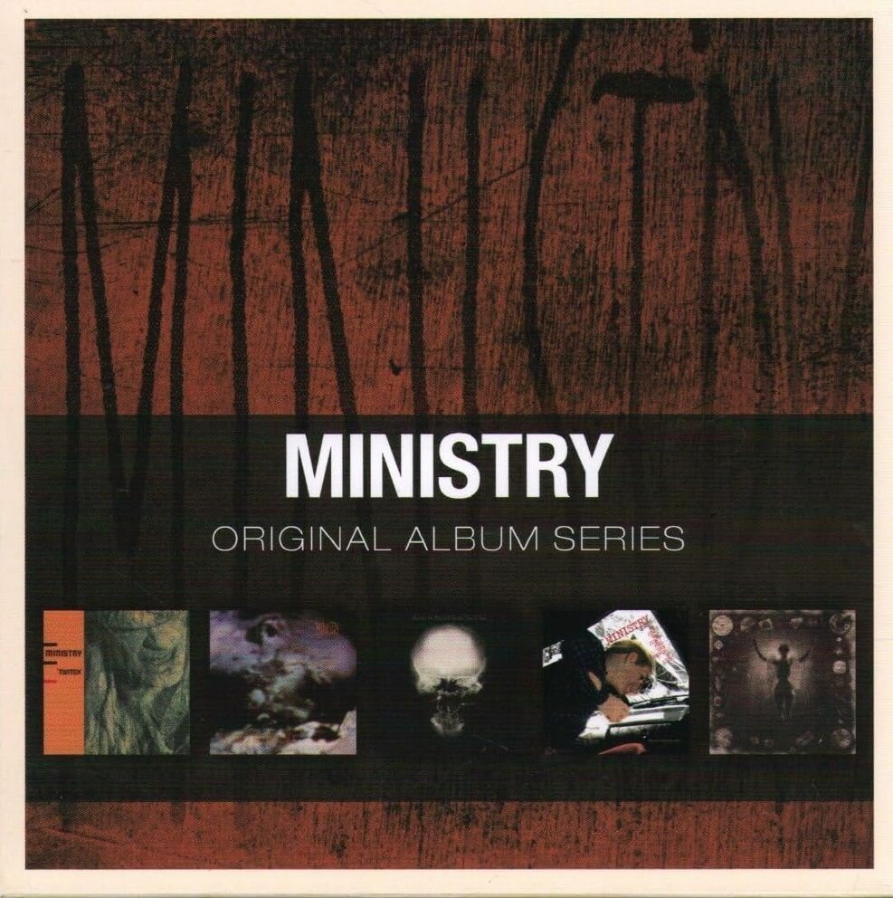 Ministry. Original Album Series (5CD Slipcase: contains 5 albums in Slim Cardboard Sleeves/Компакт диск)