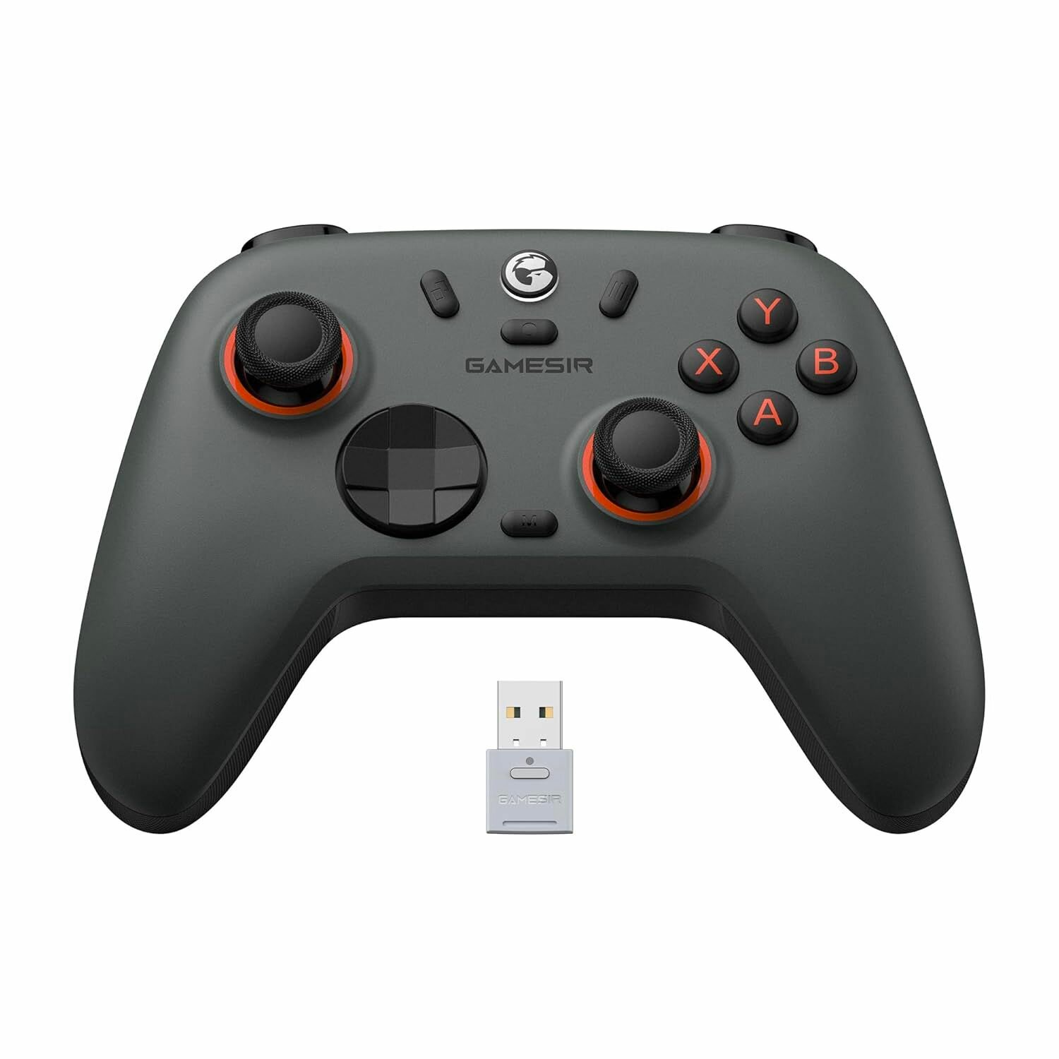 Беспроводной контроллер GameSir Nova Lite 2 для ПК с джойстиком и триггерами на основе эффекта Холла, подключением 2,4 ГГц и проводным подключением, частотой опроса 1000 Гц.