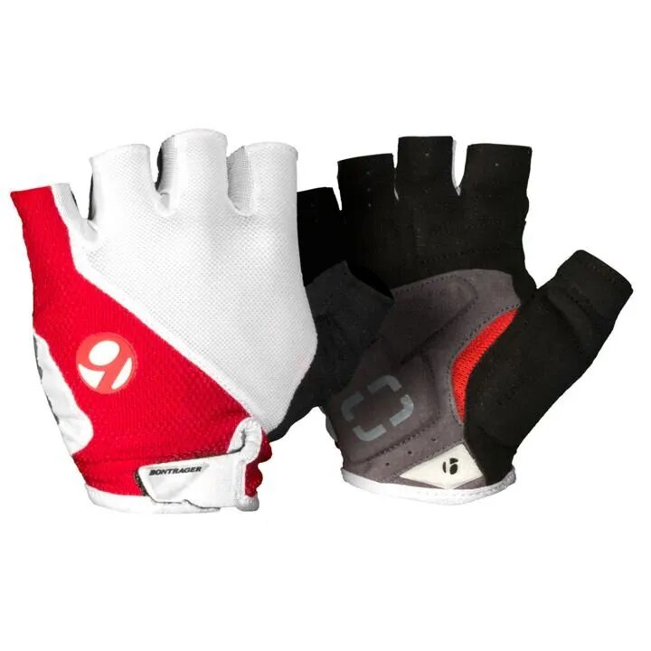 Перчатки велосипедные Bontrager Race Gel, размер Medium, цвет Bonty Red