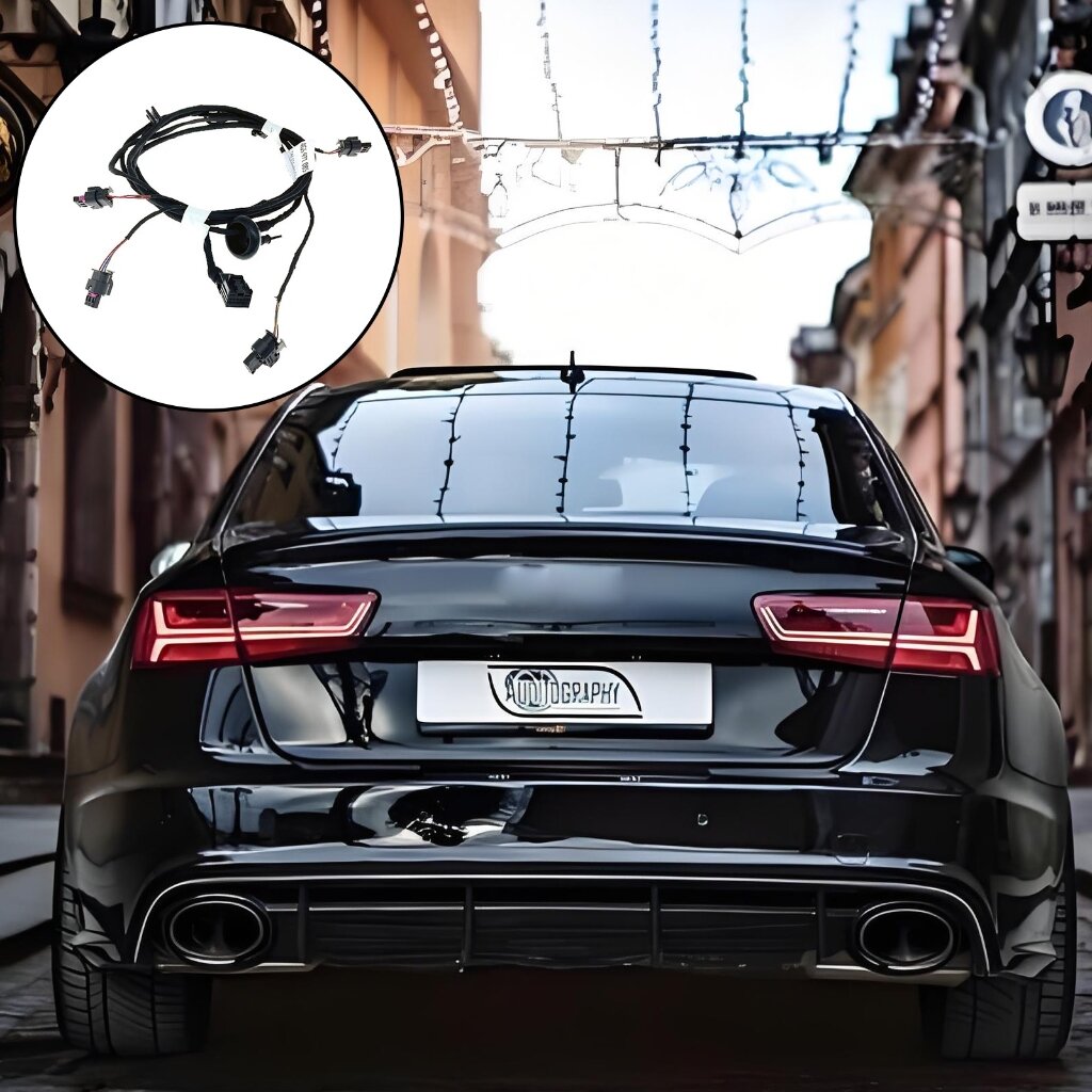 4G5971085 Жгут проводов заднего бампера Audi A6S6