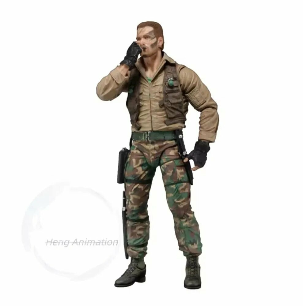 Фигурка Neca Predator 1/10 Series Action Figures Jungle Patrol Dutch(Хищник)-17cm