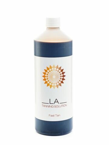 La Tanning/ Лосьон для моментального загара Fast Tan 16% DHA экспресс 1000 мл