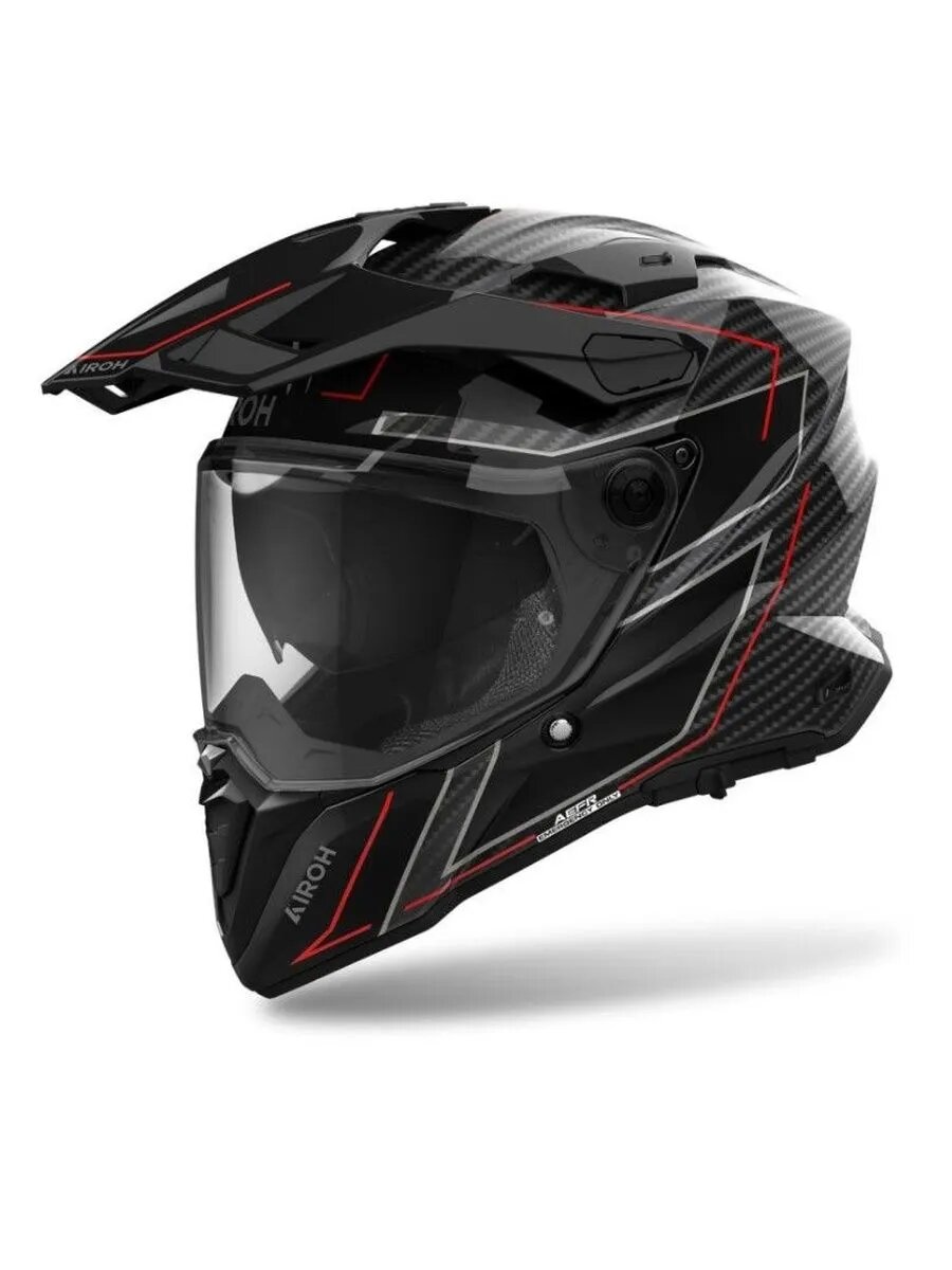 Шлем AIROH COMMANDER 2 CARBON Stylish Glossy, S
