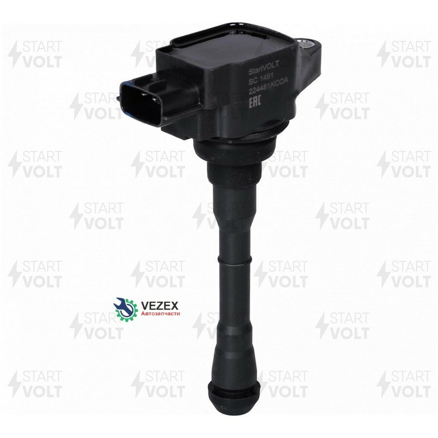 STARTVOLT SC1491 Катушка зажигания для а/м Nissan Qashqai (13-)/X-Trail (14-)/Juke (10-) 1.6i/2.0i (SC 1491)