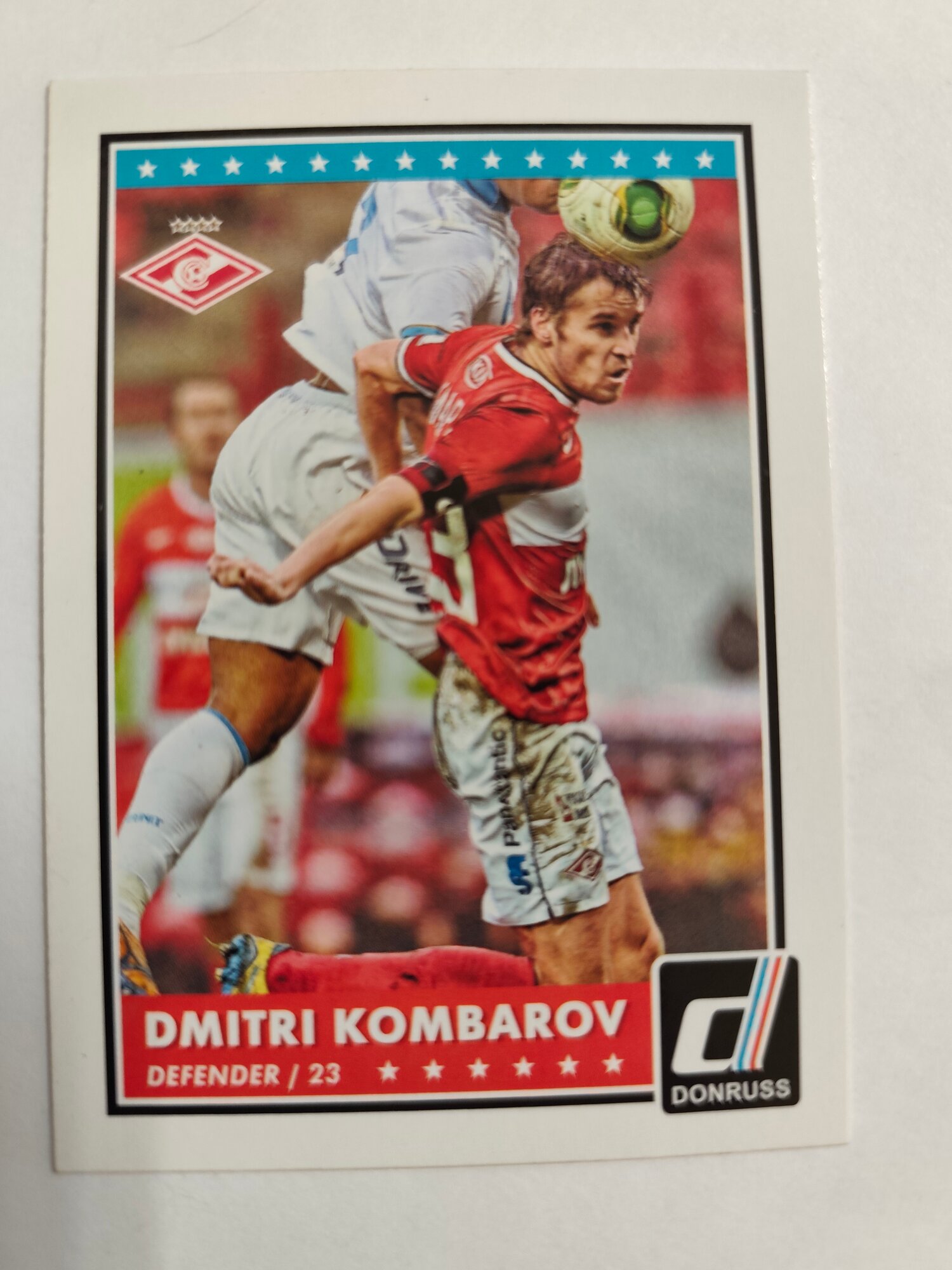 Карточка коллекционнная Panini Donruss No.85 Дмитрий Комбаров