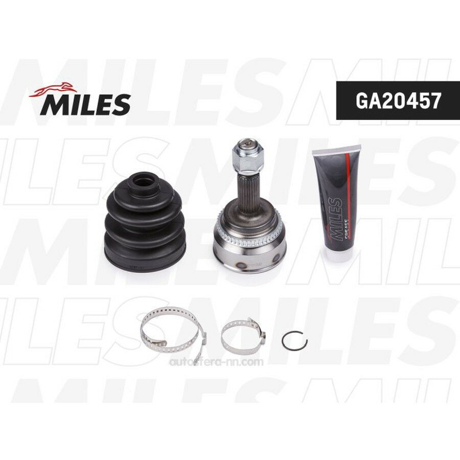 MILES GA20457 ШРУС TOYOTA AVENSIS VERSO 2.0VVT-i 01- нар. (ABS)