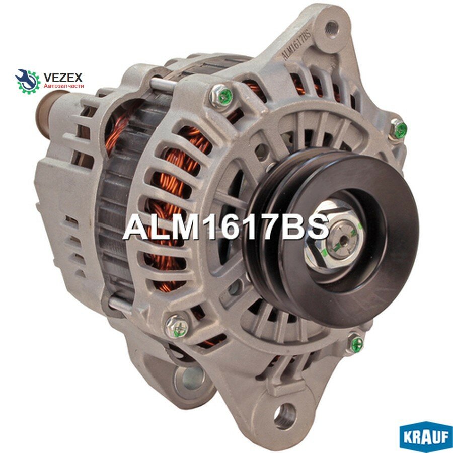 KRAUF ALM1617BS генератор! 12V 125A со шкивом\ Mitsubishi Montero 00>
