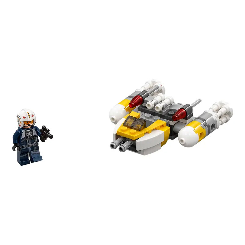 Конструктор унисекс LEGO Star Wars Y-Wing Micro Fighter 75162, 90 деталей