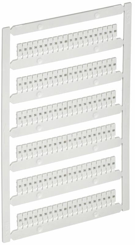 Маркер для CP 1.5кв. мм "71-80" ARMAFIX IEK AF-CT10D-M-D15-08