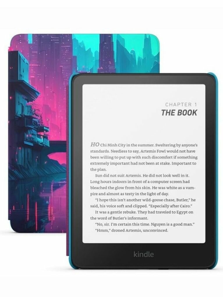 Электронная книга Amazon Kindle Paperwhite Kids (2024) 16GB Cyber City