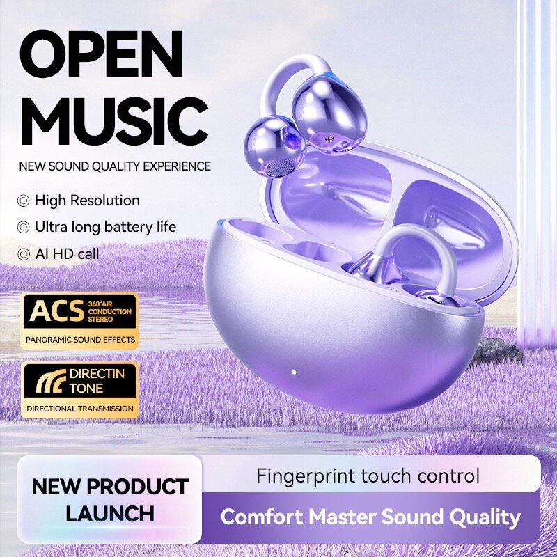 Беспроводные наушникиM91, HIFI, Bluetooth 5.4, с костной проводимостью, для спорта, с микрофоном